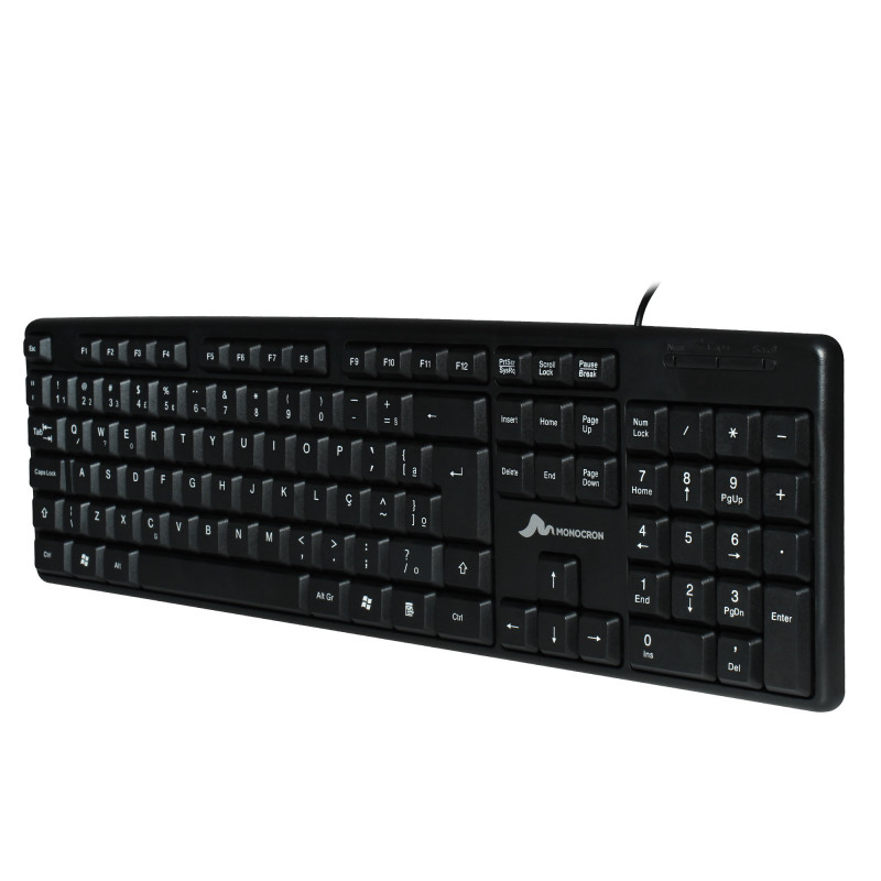 TECLADO OFFICE MN8236 | ABNT-2 - MONOCRON