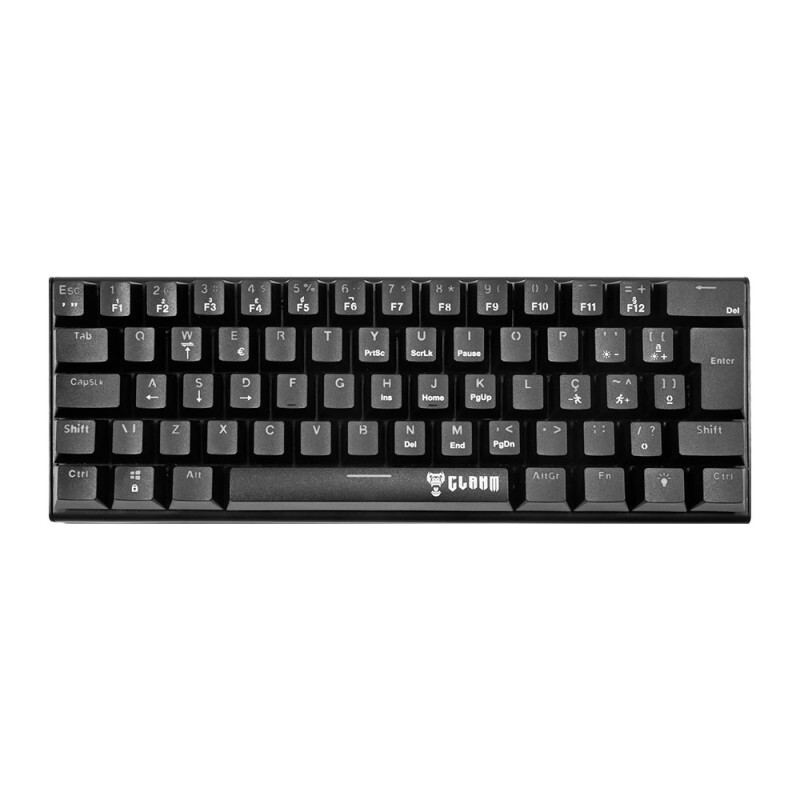 TECLADO GAMER 60% NIGHT WALKER - CLANM